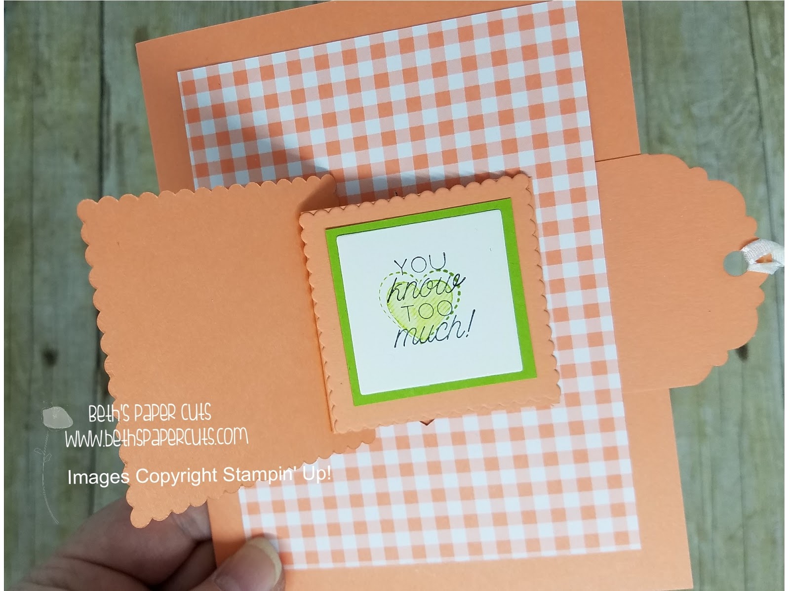 Beth's Paper Cuts: Flip Flap Card!
