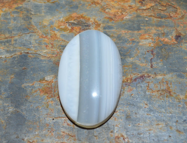 Grooved Cabochons with Brass Bezels Make for Easier Wirework or Macrame ...