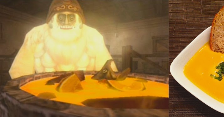 Yeto's Superb Pumpkin and Goat Cheese Soup | The Geeky Chef