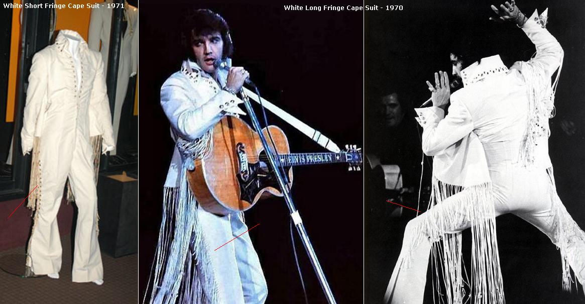Elvis Presley . . . : Jumpsuit - Long Fringe Cape vel Wing