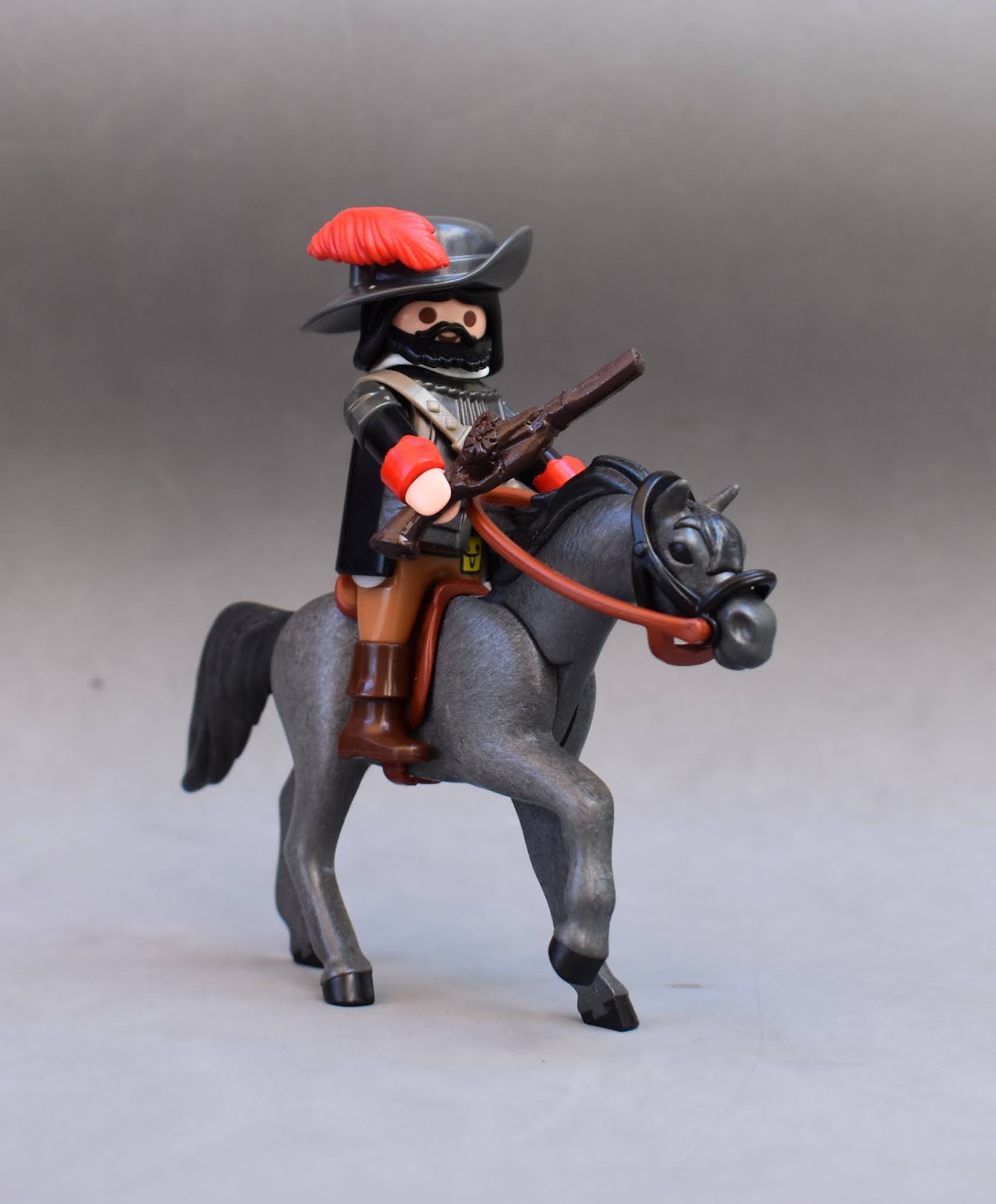 MOP - MAD ON PLAYMOBIL : PLAYMOBIL CUSTOM XVII CENTURY NEW MODEL ARMY RED