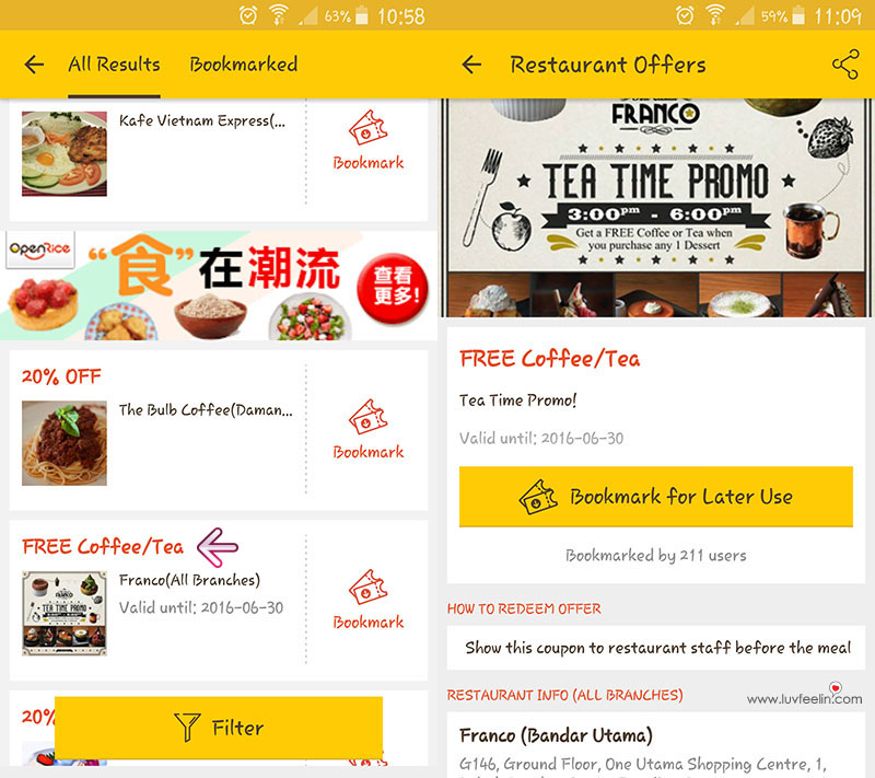 OpenRice 开饭手机程式带我去“揾食”啦！ - 乐飞翎 ♥ LUVFEELIN