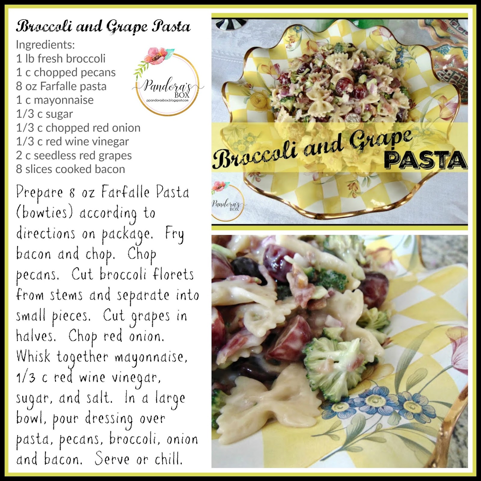 Recipes - Pandora's Box