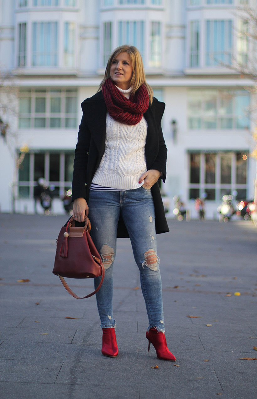 mydreams: COMO COMBINAR UNOS BOTINES ROJOS