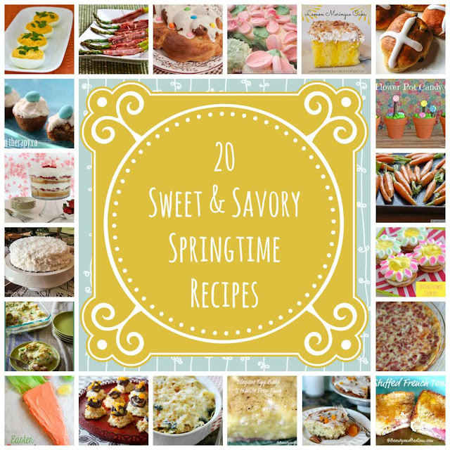 Sweet and Savory Spring Recipe Round-Up