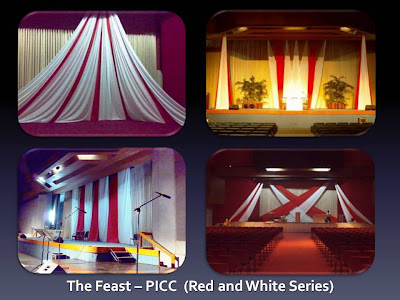 PrinceJay Event Stylists: PICC Stage Backdrop at The Feast