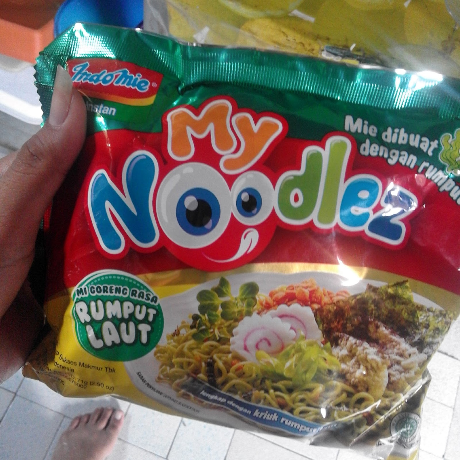 Alvira Andrifiani: Review Indomie My Noodlez Rumput Laut