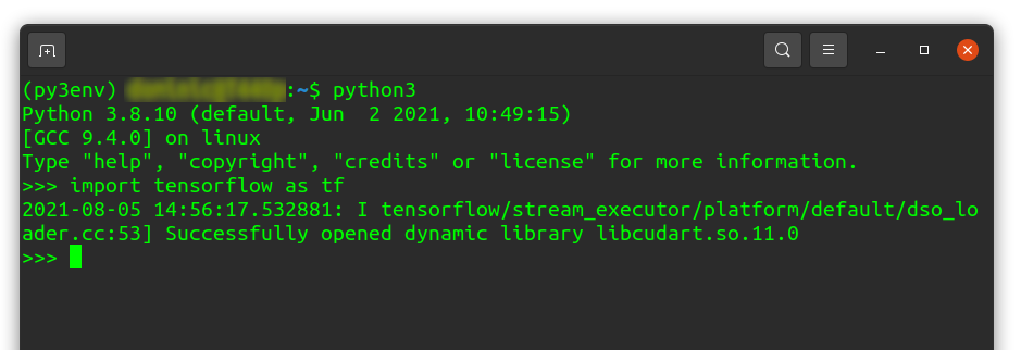 Dominoc925 Fixing The Tensorflow Error Could Not Load Dynamic Library Libcudartso110