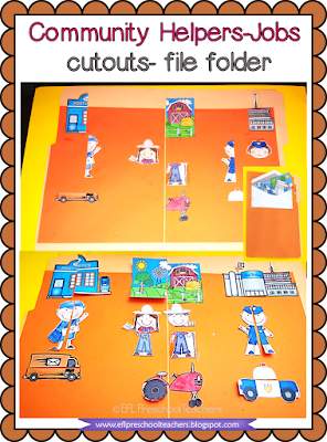 ESL/EFL Preschool Teachers: Community Helper Unit for Preschool ESL ...