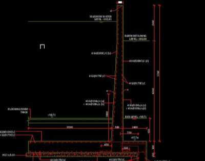 RETAINING WALL DETAIL | RETAINING WALL DETAIL DRAWING | CIVIL WEBSITE