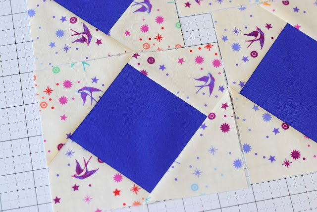 Quilted Blooms: Rocket Star Quilt Block