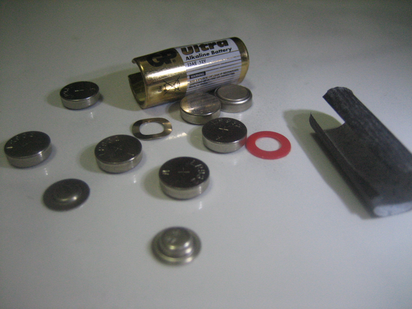 All about hobby: Inside every A23 (23AE) battery is 8 LR932