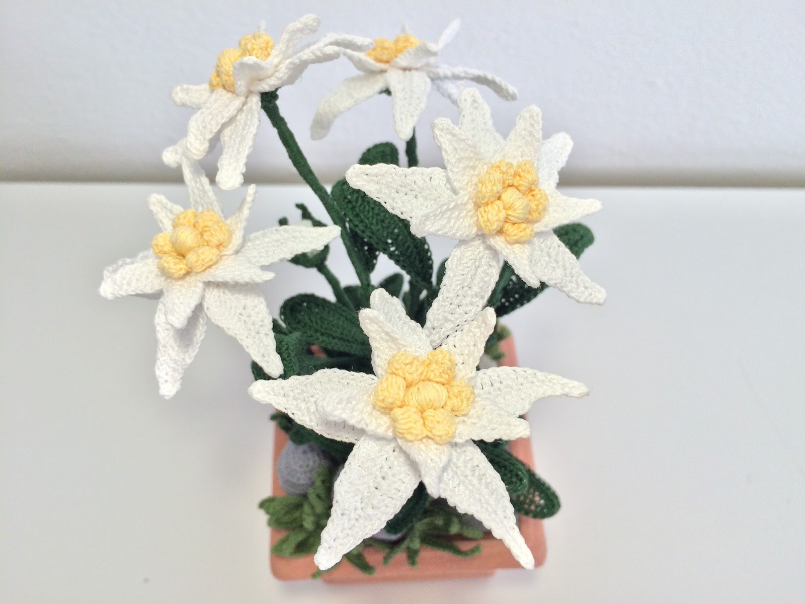 How to crochet a Edelweiss