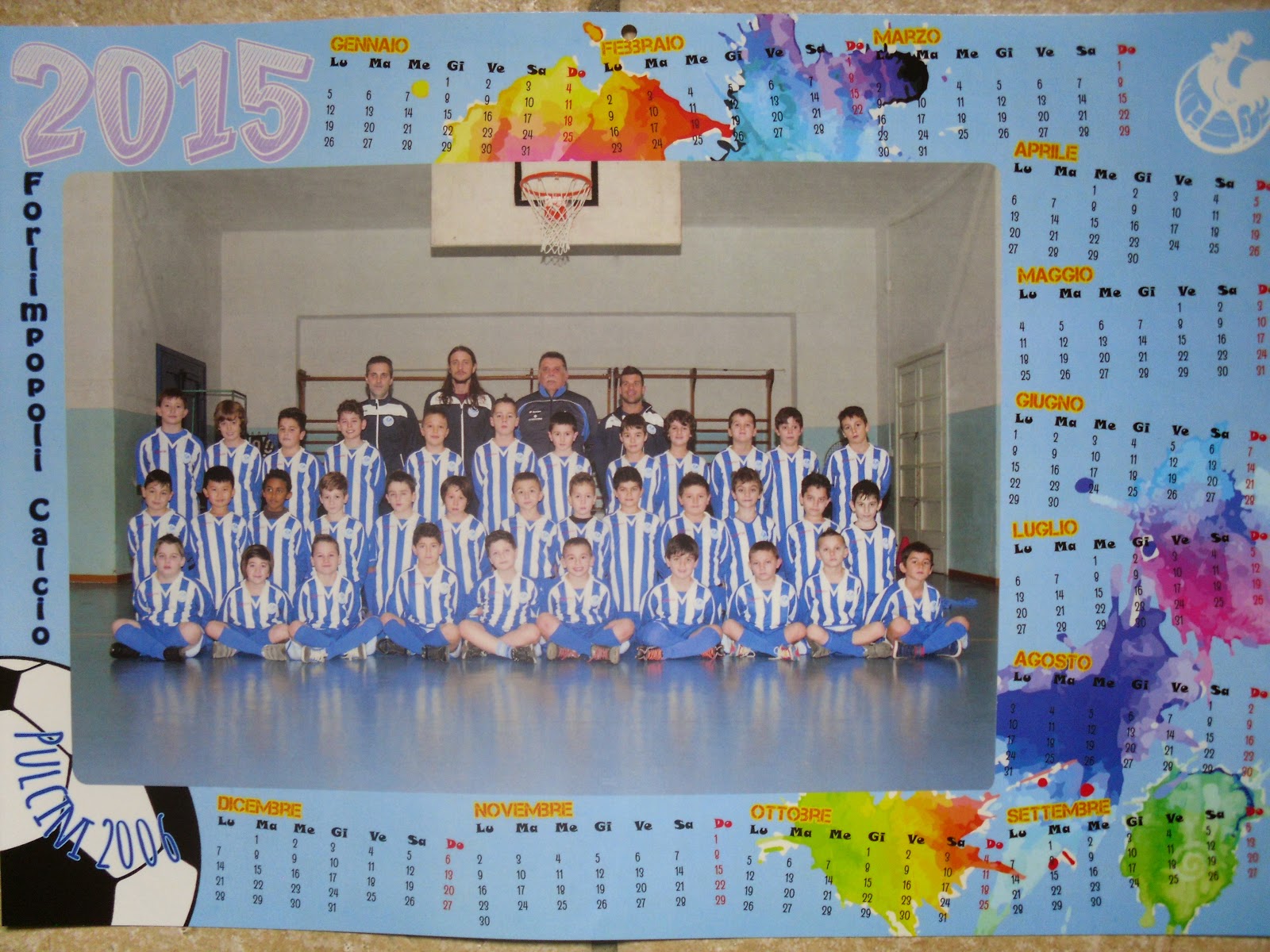 i pulcini di buva: CALENDARIO 2015 FORLIMPOPOLI CALCIO 1928