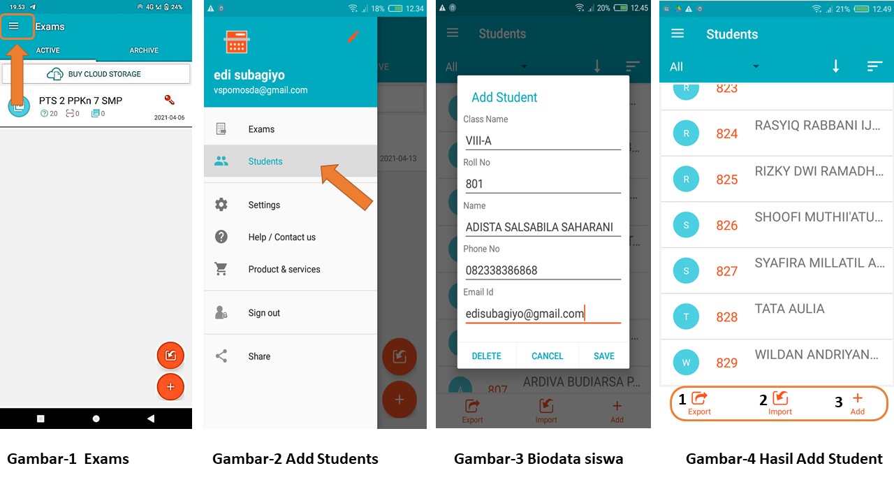 Ayo Berkarya!: Autokoreksi Memindai LJU Siswa Dengan Kamera Ponsel Android #EvalBee Seri-2