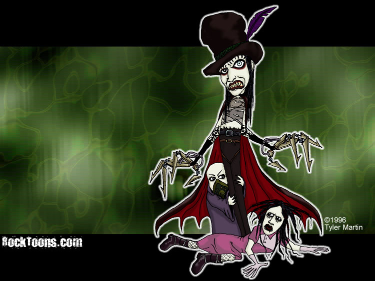 KABERNART: ROCKTOONS, DIBUJOS ROCKEROS