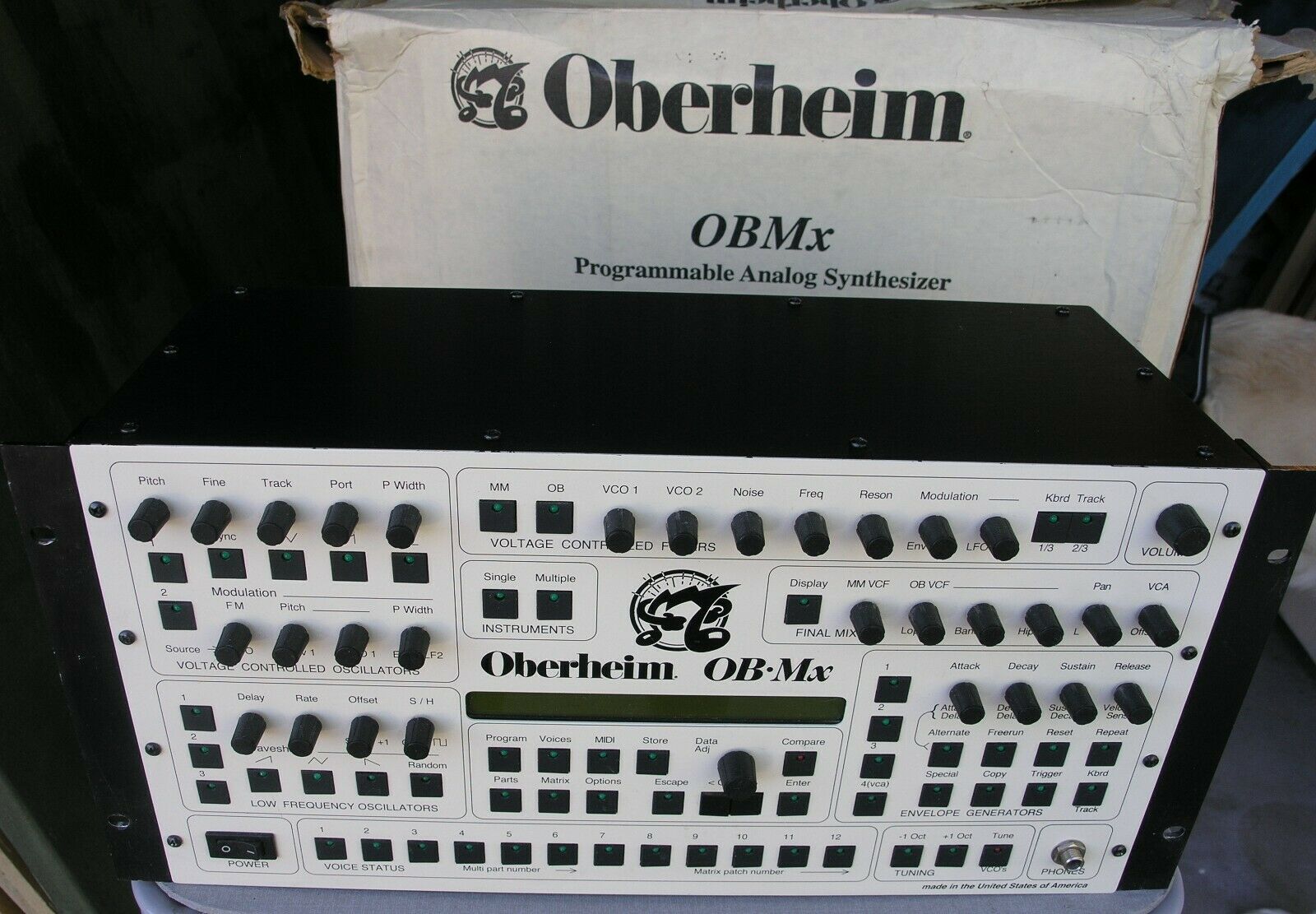 MATRIXSYNTH: OBERHEIM OB-MX w/ Original Box