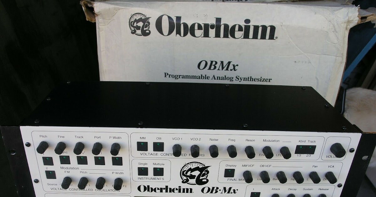 MATRIXSYNTH: OBERHEIM OB-MX w/ Original Box