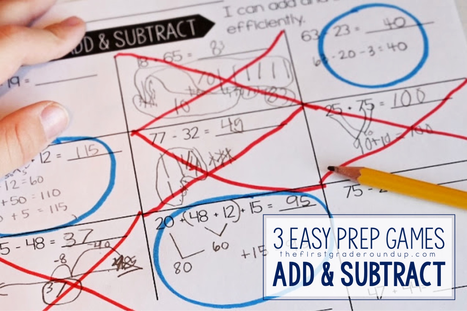3 Low Prep Addition And Subtraction Games For 2nd Graders 3-low-prep-addition-and-subtraction-games-for-2nd-graders