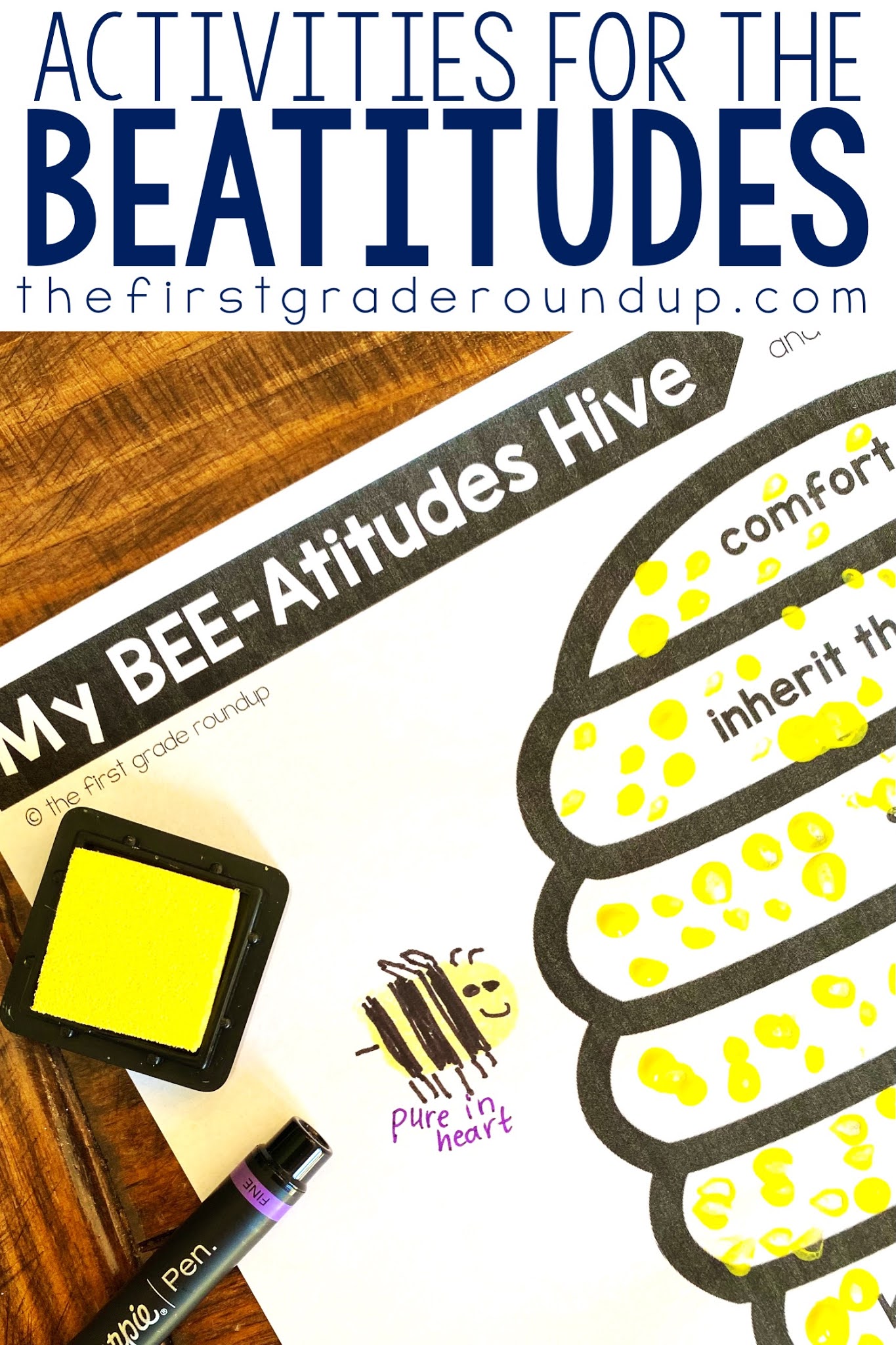 beatitudes activities and crafts for preschoolers - The First Grade Roundup