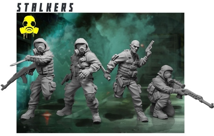 Pousse Plomb: Post apocalyptic miniatures