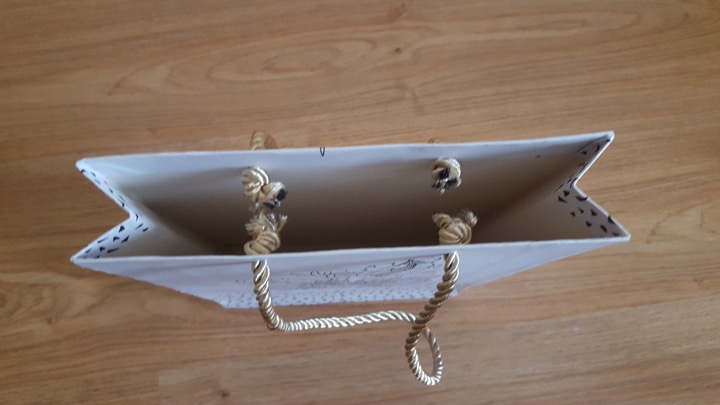 Upcycled cereal box to elegant gift bag using decorated paper |Keeping ...