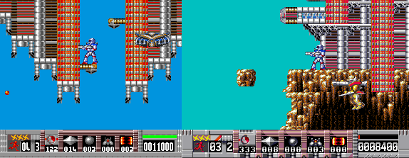 ItsCoolFromSaturn Review Hub: Graphics Showdown: Turbografx vs. Mega Drive