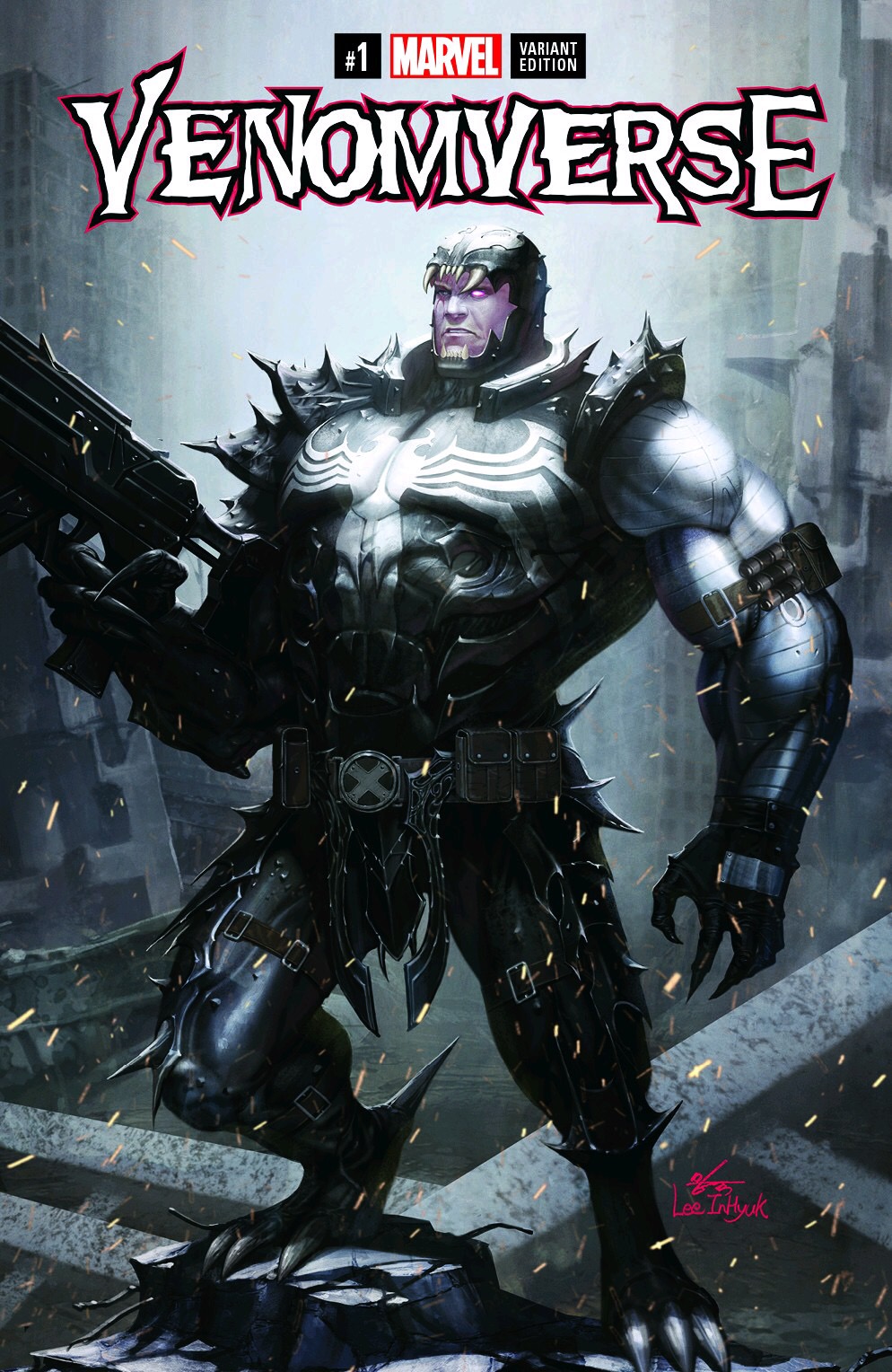 The Venom Site: venomverse 1 variant by inhyuk lee