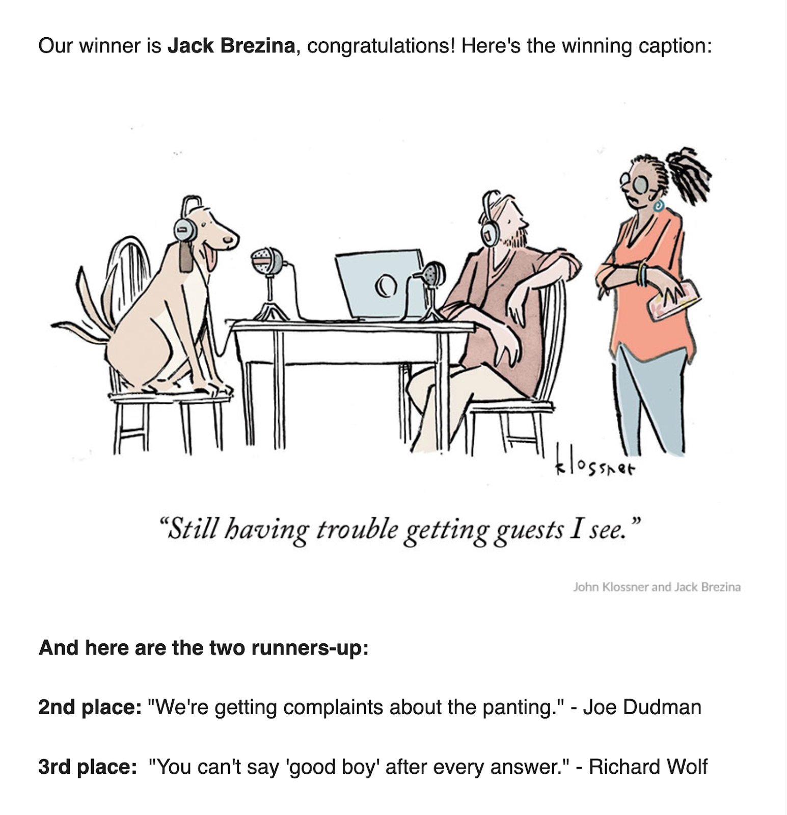 Attempted Bloggery: The Cartoon Collections Caption Contest #52