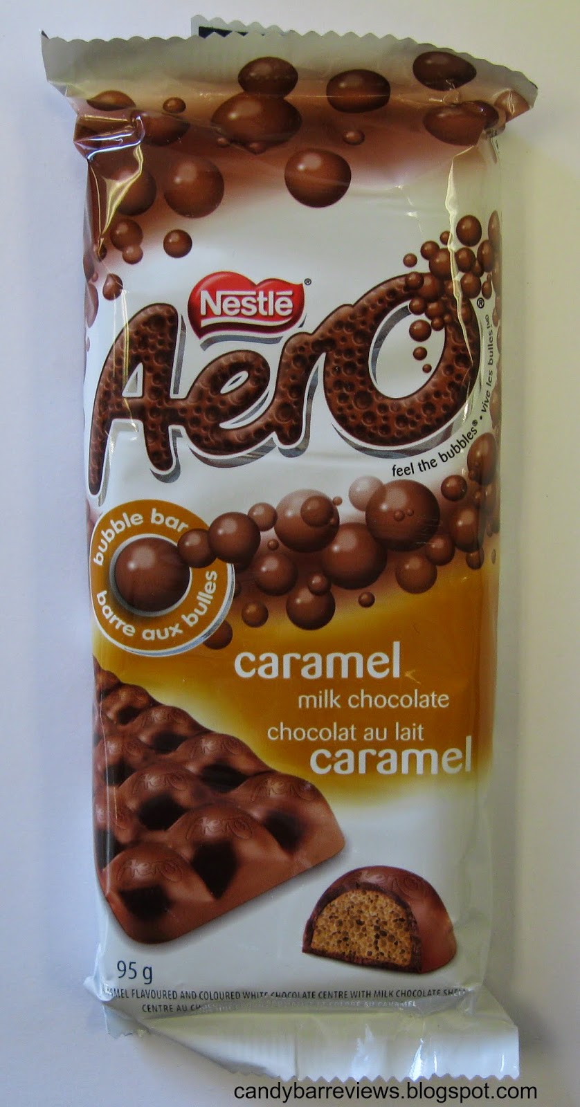 Candy Bar Reviews: Aero Caramel