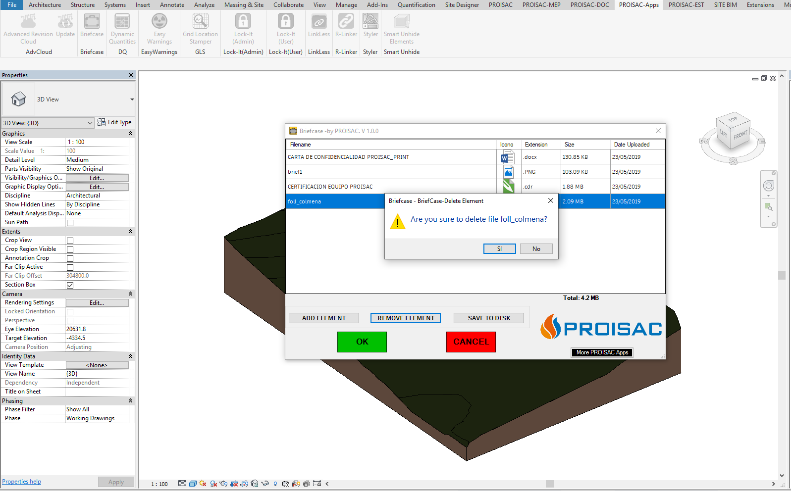 Revit Add-Ons: Briefcase – Attach Any Type of Document to a Revit File