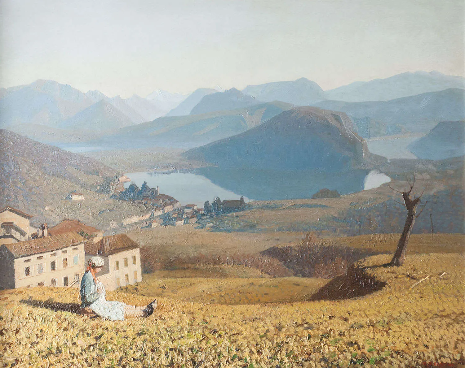 Oreste Albertini | Divisionist painter | Tutt'Art@ | Masterpieces