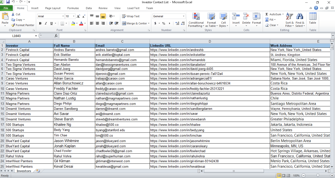 Data Entry - Freelancer