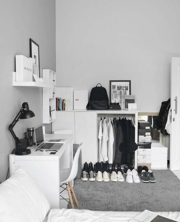 30+ Inspirasi Dekorasi Kamar Tidur Cowok Minimalis Aesthetic