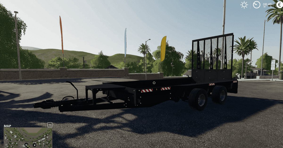 FS19 Utility Trailer v1.0 - FS 19 & 22 USA Mods Collection