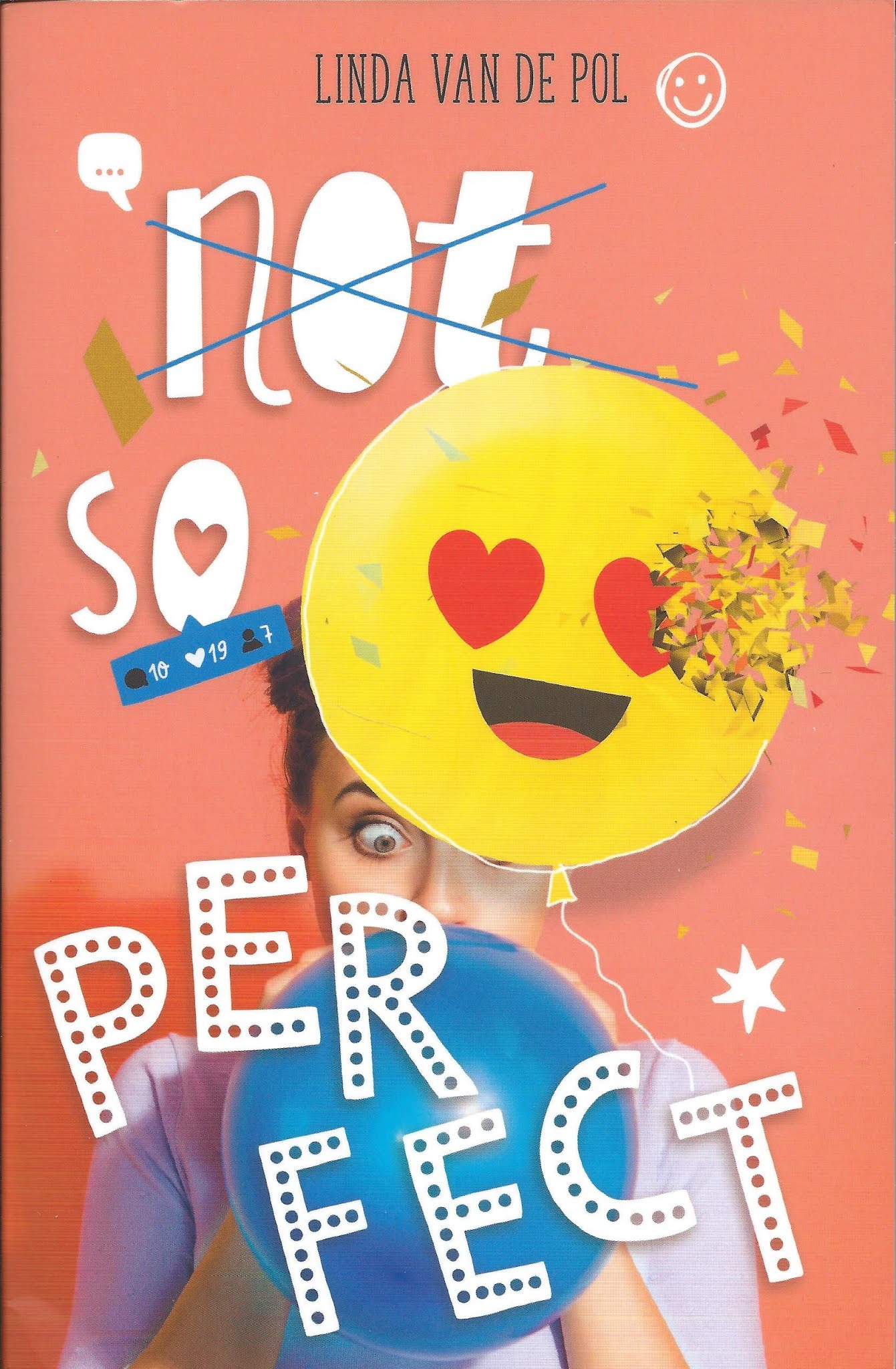 Robs jeugdboekenblog: Linda van de Pol - Not so perfect