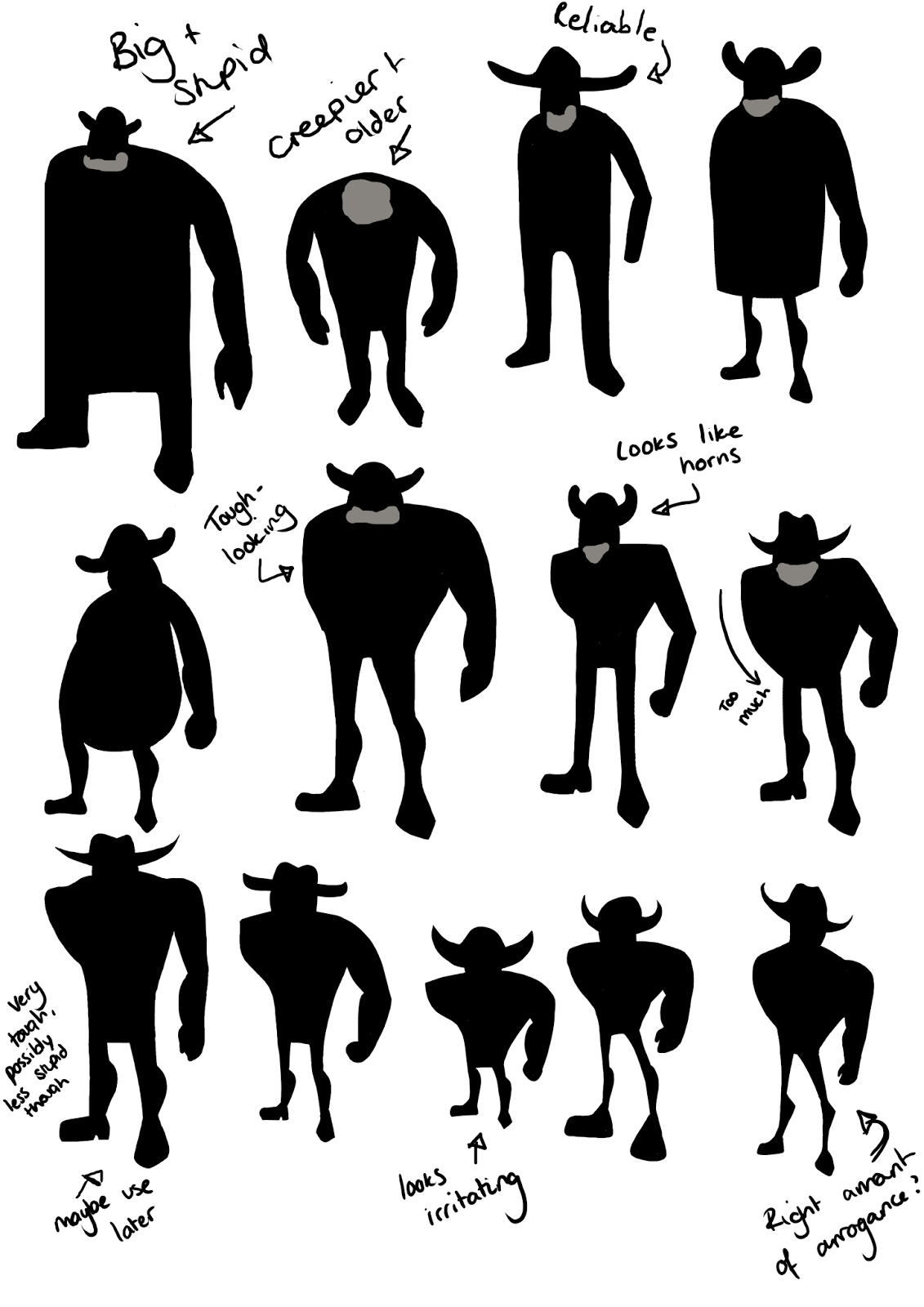 Studio Practice: PR02: Silhouette Test