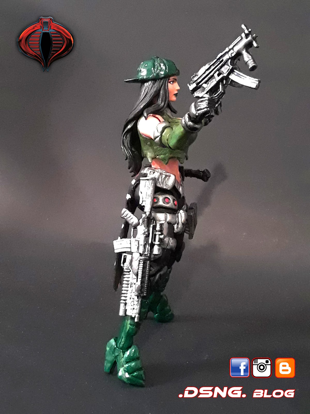 DSNG'S SCI FI MEGAVERSE: CUSTOM ZANYA TOY FROM COBRA / G.I.JOE! MARVEL ...