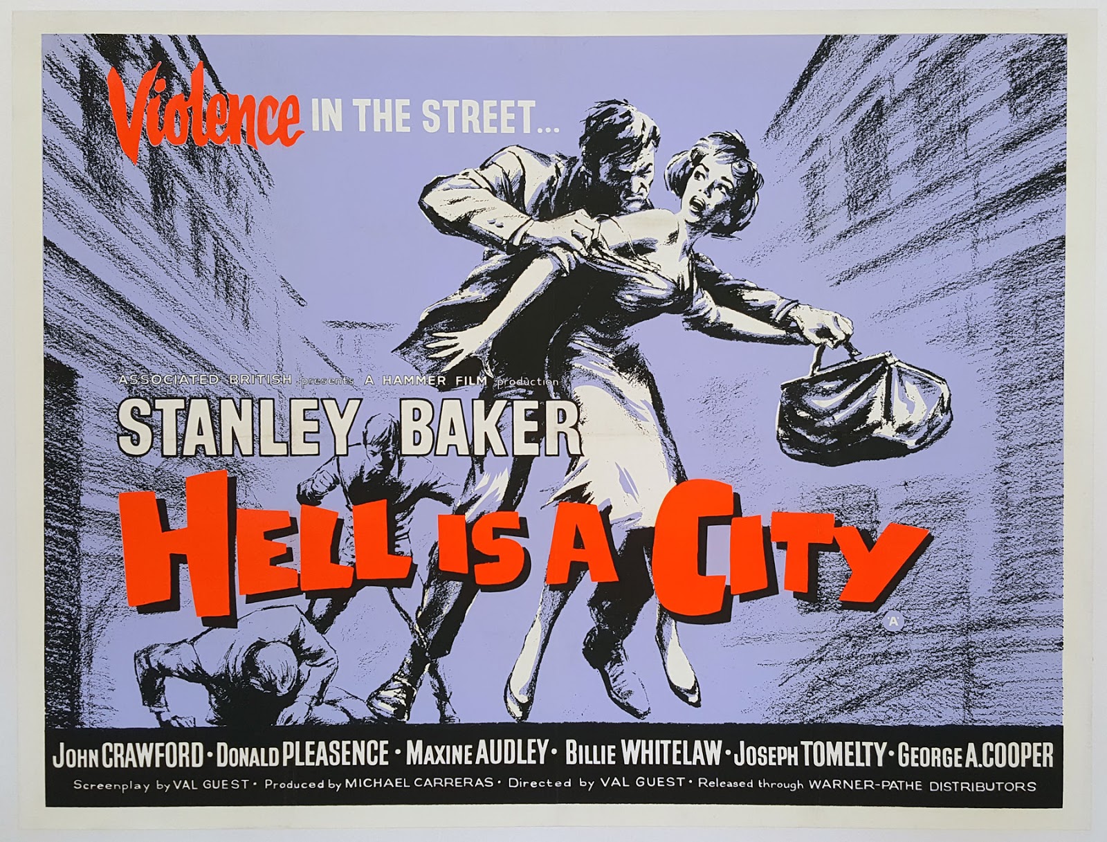 Classic Movie Ramblings: Hell Is a City (1960)
