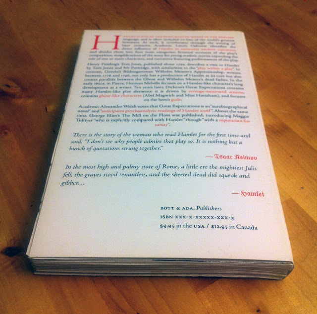 William: Hamlet Book Design: aesthetics and usability combined