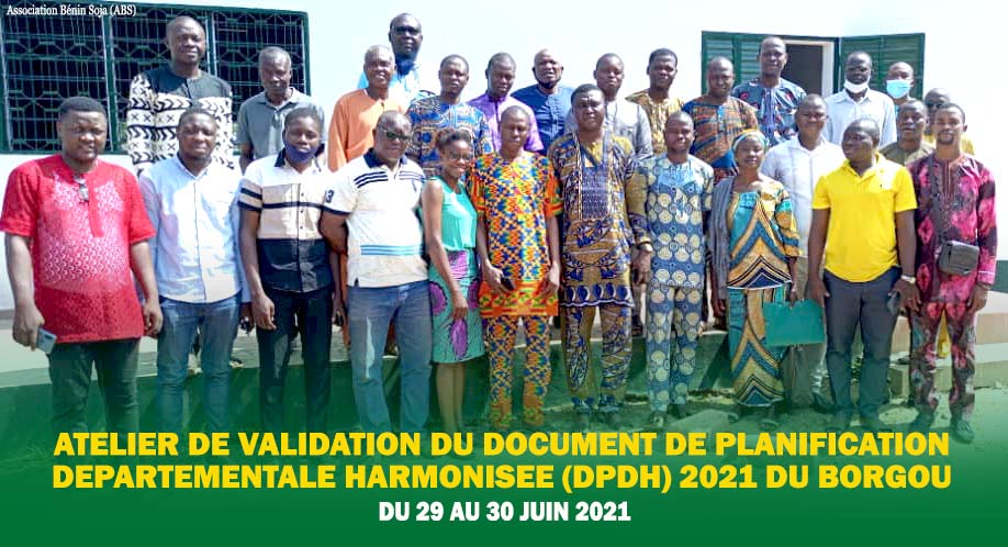 PARLONS DU SOJA: L'ABS, participe à la validation du DPDH 2021 du BORGOU