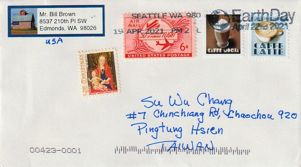 SWCG STAMP WORLD: Thanks! Bill