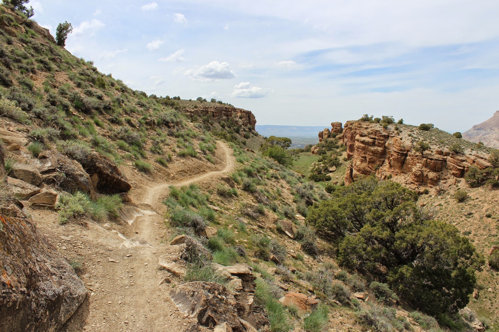 gjhikes.com: Palisade Rim Upper Loop