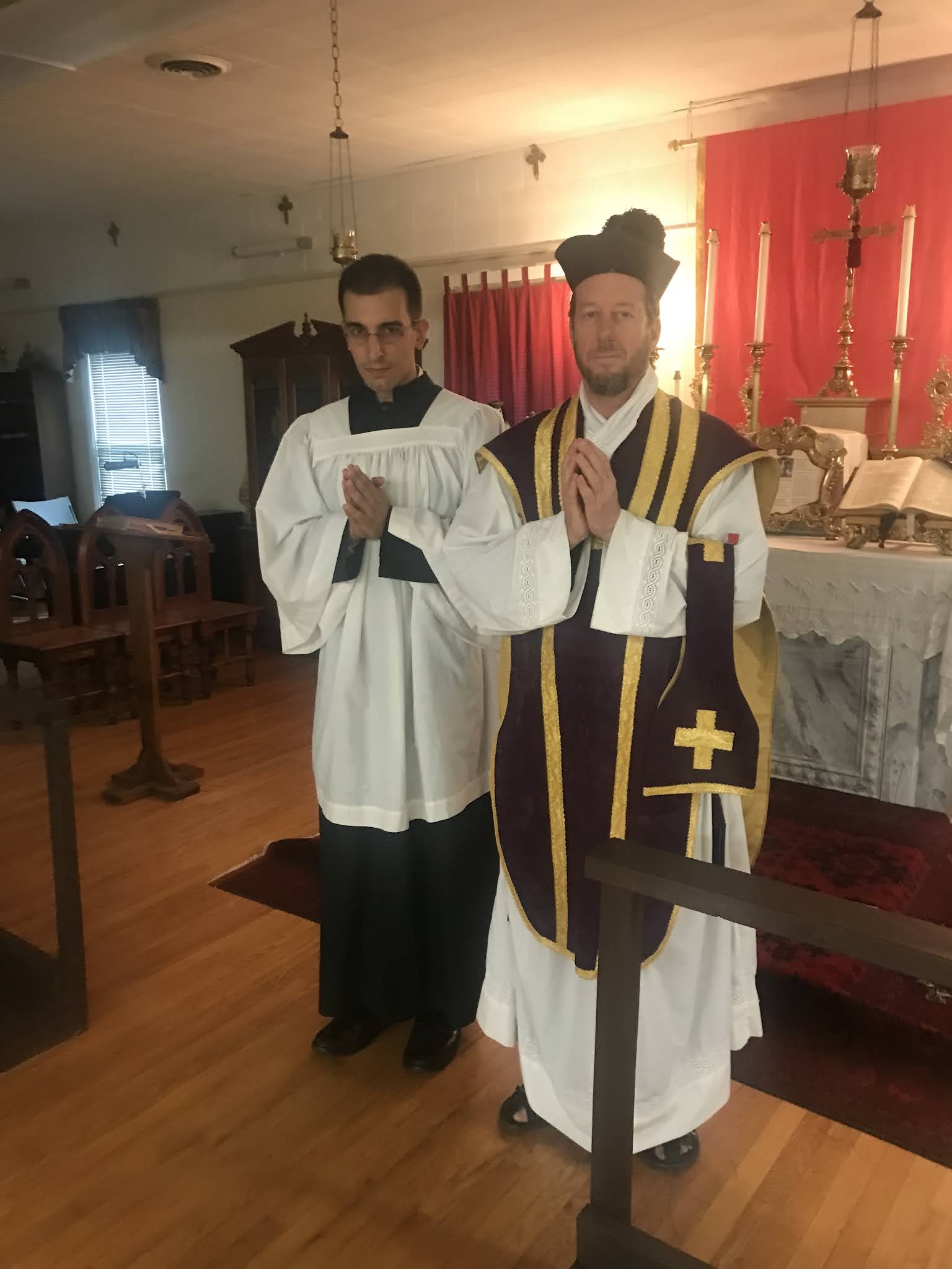 A Priest Life ((((,,)))): Welcoming guests to the parish