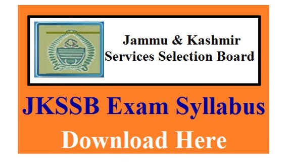 JKSSB Junior Assistant syllabus 2021 | Prepare for Jobs