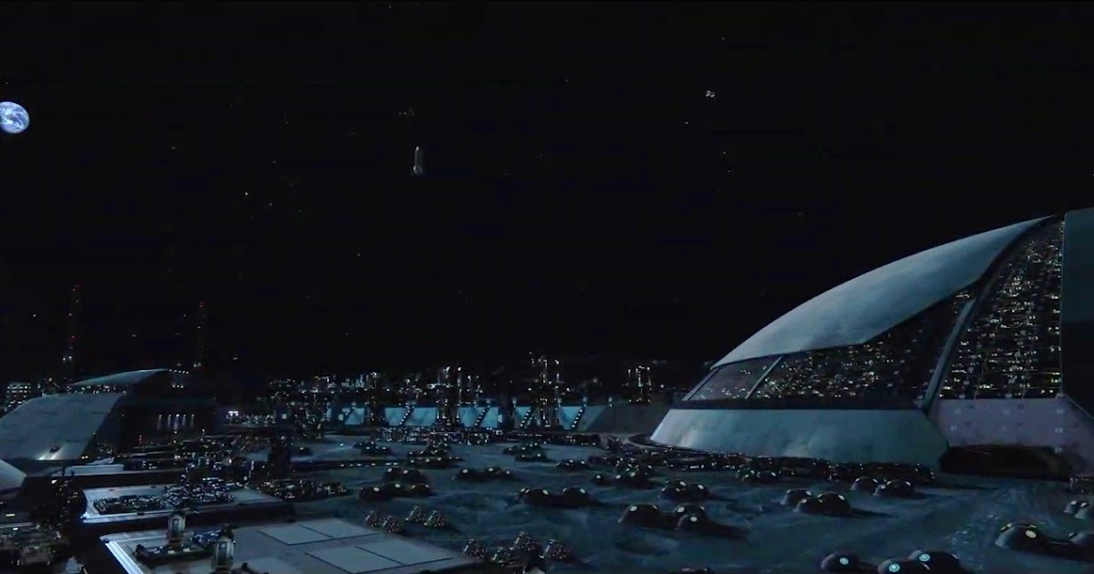 Lunar colony in season 5 trailer of The Expanse | human Mars