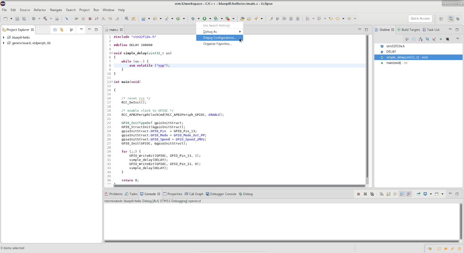 The most detailed guide on programming and debugging BluePill under ...