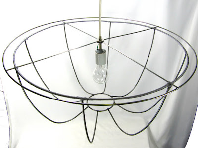 Jenn Ski: Wire lamp shades