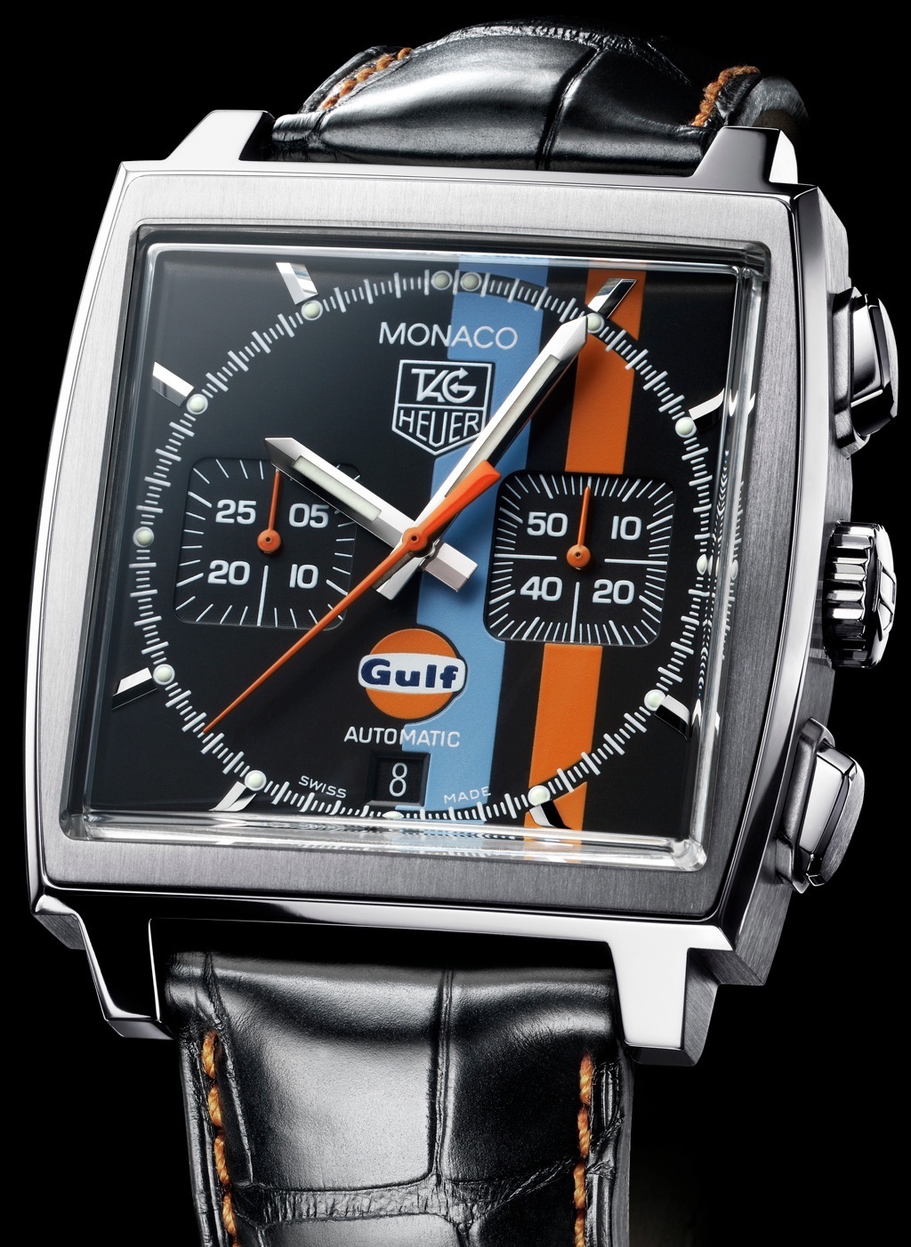 Review the TAG Heuer Monaco Gulf Calibre 11 39mm watch replica