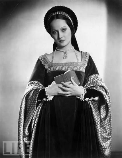 Merle Oberon Scars Visible